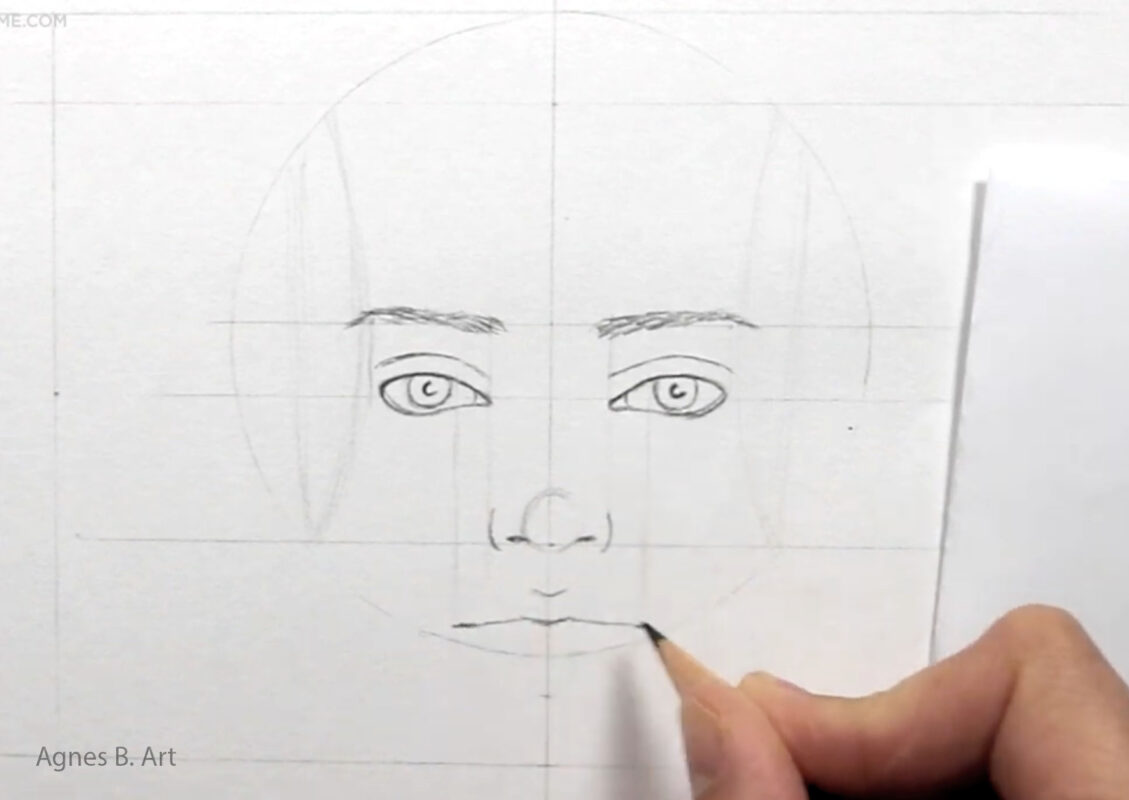 How to Draw a Realistic Face – Agnes B. Art